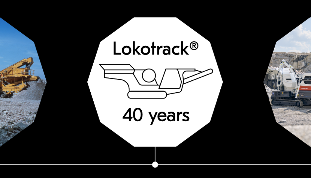 Metso celebrates 40 years of Lokotrack mobile crushers ...